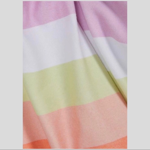 Wildfox | Shorts | Wildfox Carter Rainbow Stripe Drawstring Shorts ...